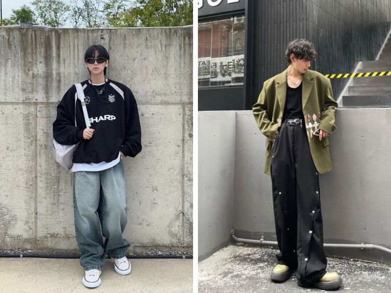 Bỏ Túi 11 Các Mẫu Quần Ống Rộng Nam Trung Quốc Hack Dáng Cho Chàng