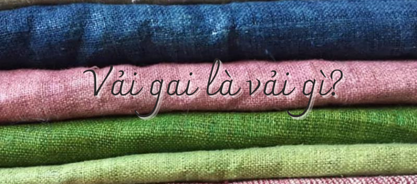 Vải Gai Là Vải Gì? Các Loại Vải Gai Và Ứng Dụng Của Nó Trong Đời Sống